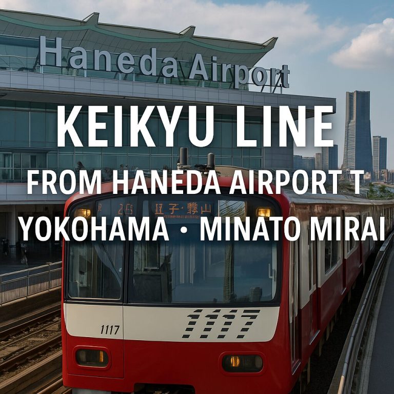 Haneda to Yokohama: Fastest & Cheapest Way by Train (Keikyu Line Guide ...